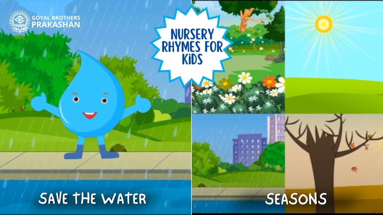 Save the Water | Seasons | Nursery Rhymes for Kids - YouTube