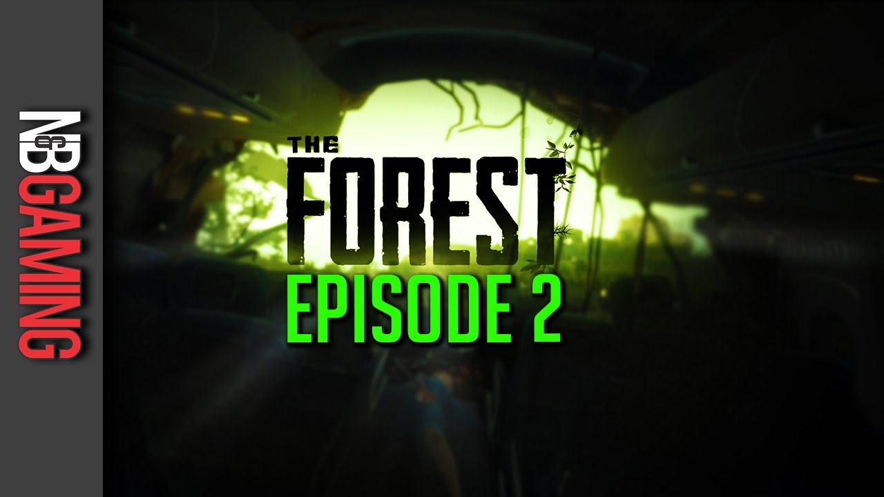 The Forest - Part 2 - Base Building and Cave Spelunking - YouTube