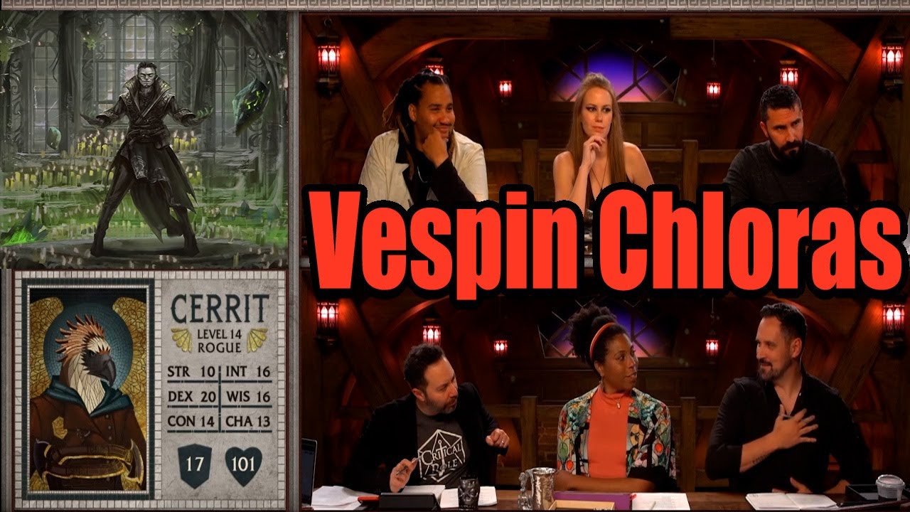 Travis Gets MAJOR Calamity Vespin Chloras Lore Dump | Critical Moments ...