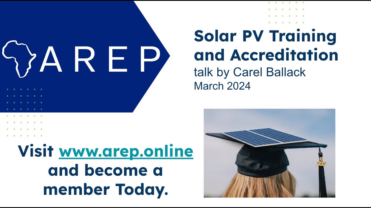 Solar PV Training and Accreditation | Carel Ballack | March 2024 - YouTube