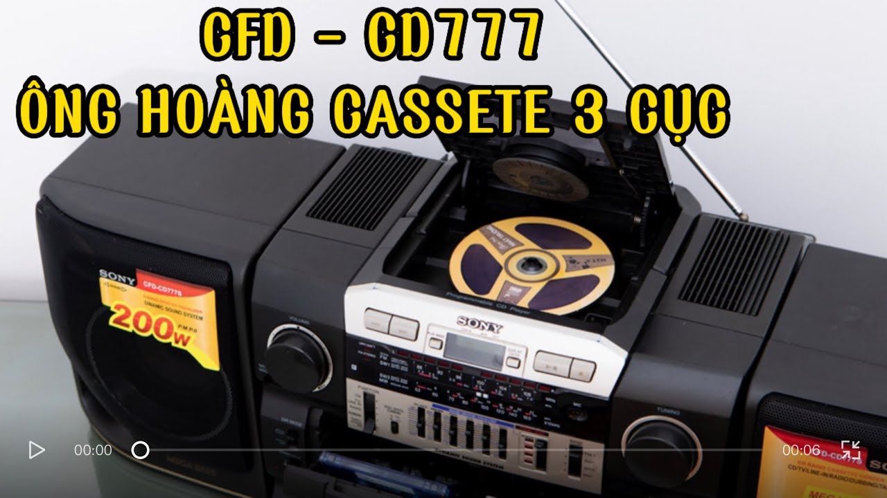 SONY CFD - CD777S CẢM ƠN BÁC XUÂN CHƯƠNG MỸ HÀ NỘI ĐÃ ỦNG HỘ - YouTube