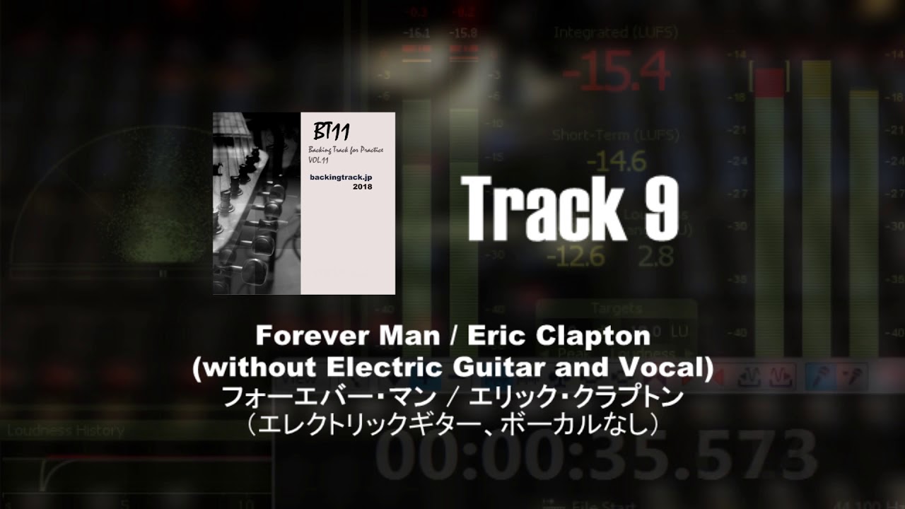 Forever Man / Eric Clapton Backing track - YouTube