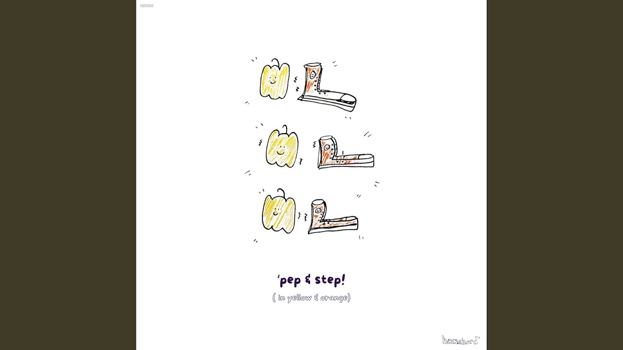 'pep & step! (II: in yellow & orange!) - YouTube