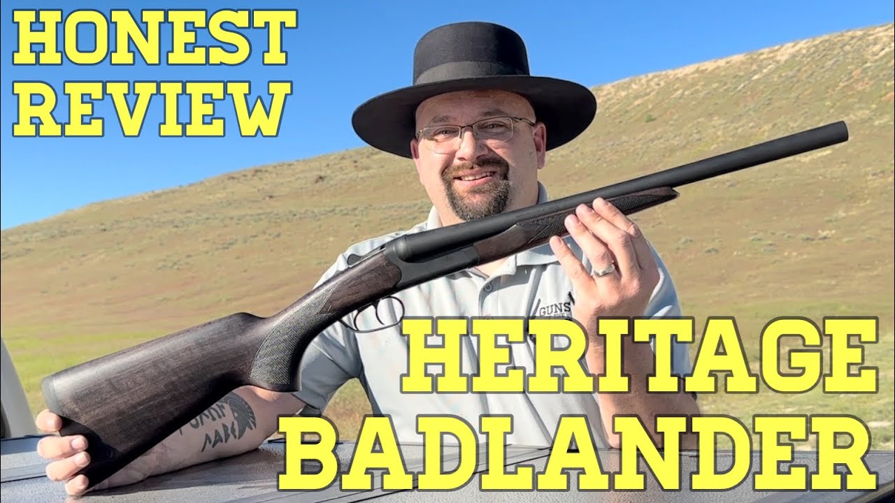 Heritage Badlander 12-Gauge Side-By-Side Shotgun - YouTube