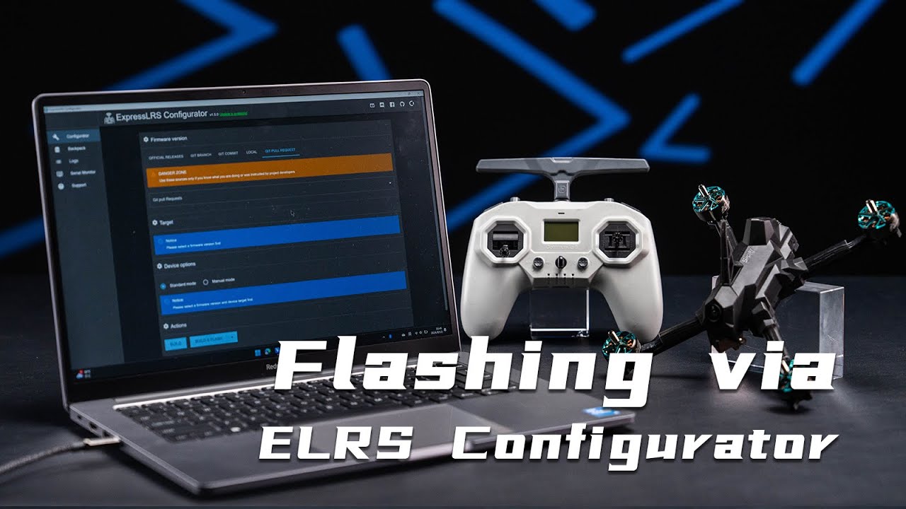 ExpressLRS Tutorial | Flashing via ELRS Configurator - YouTube