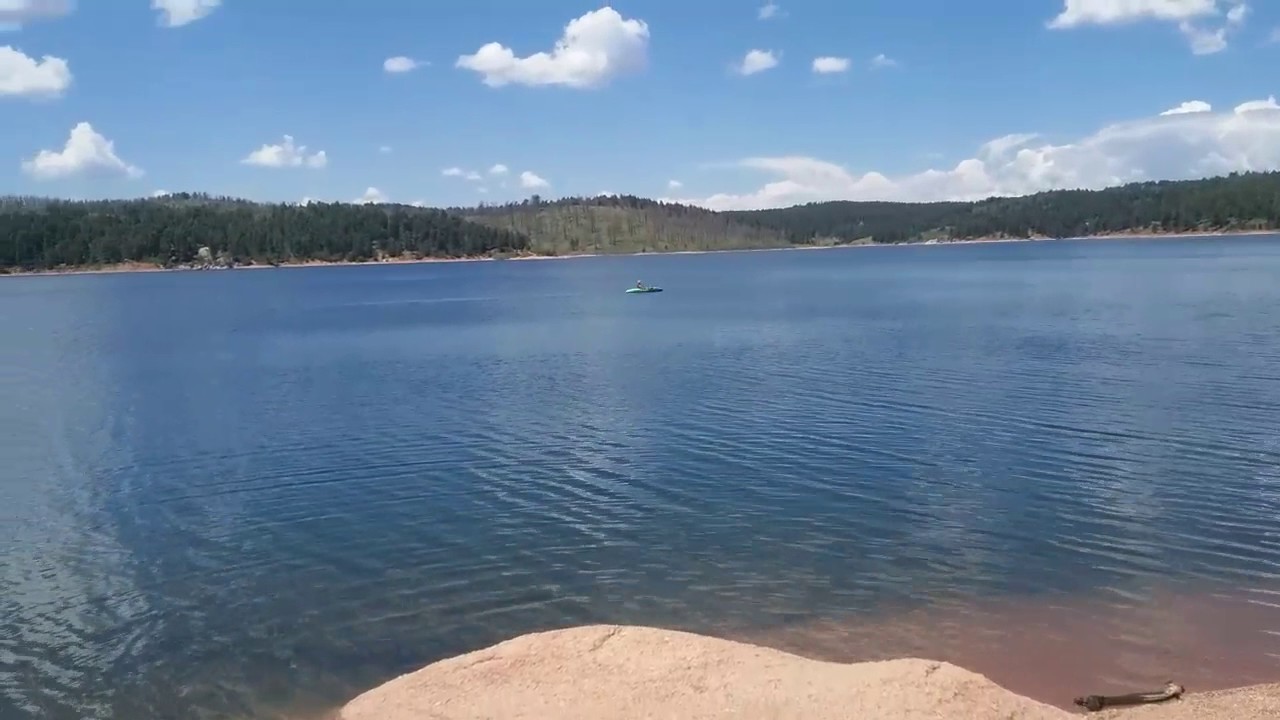Rampart Reservoir in Woodland Park - YouTube