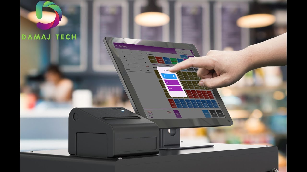 advanced pos system - login using code , using email and password - YouTube