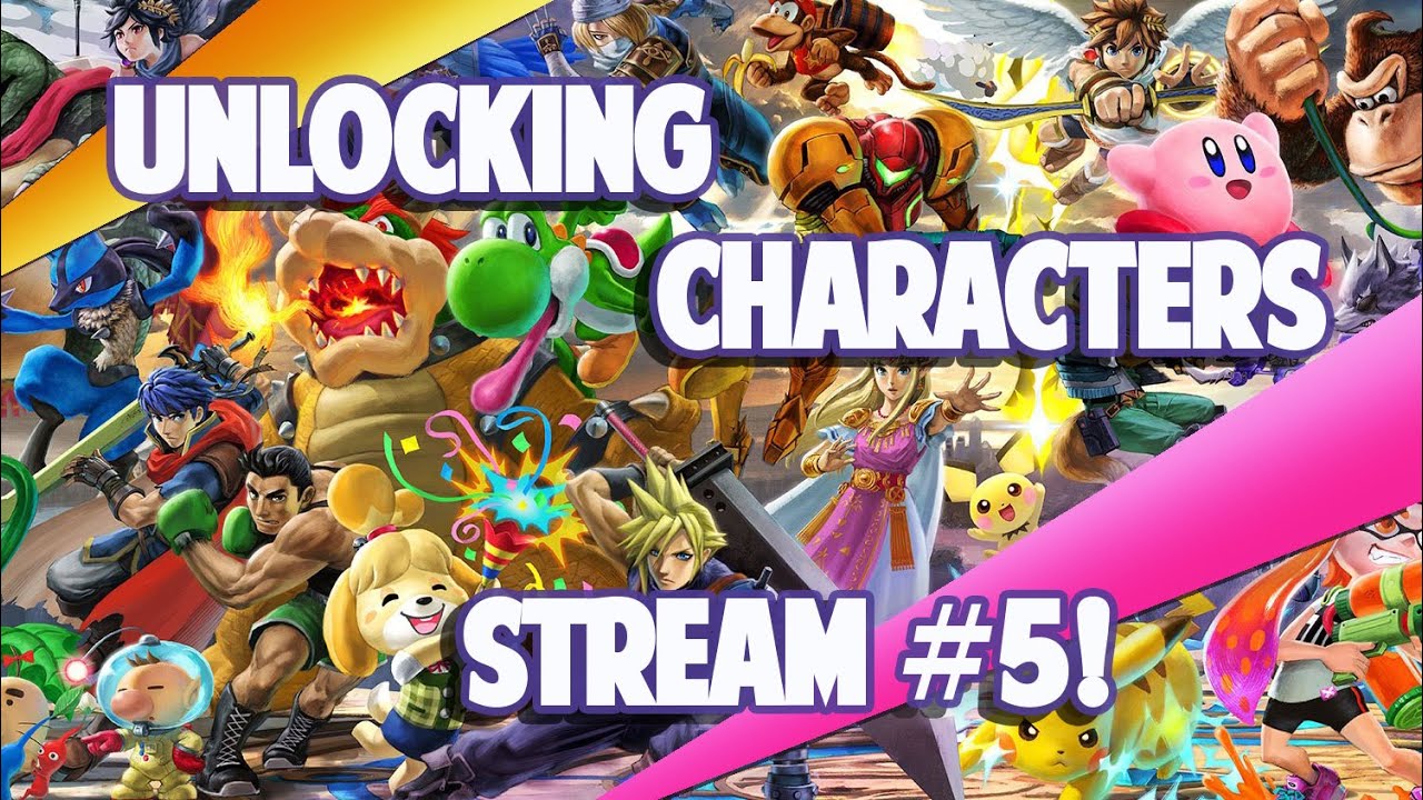 Unlocking Characters Smash Ultimate!!!! #5 - YouTube