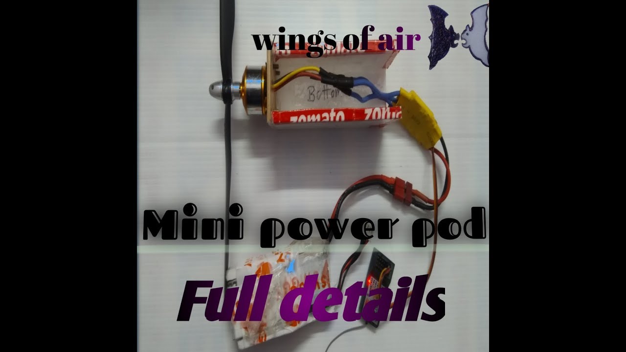how to make easy and cheap mini power pod - YouTube