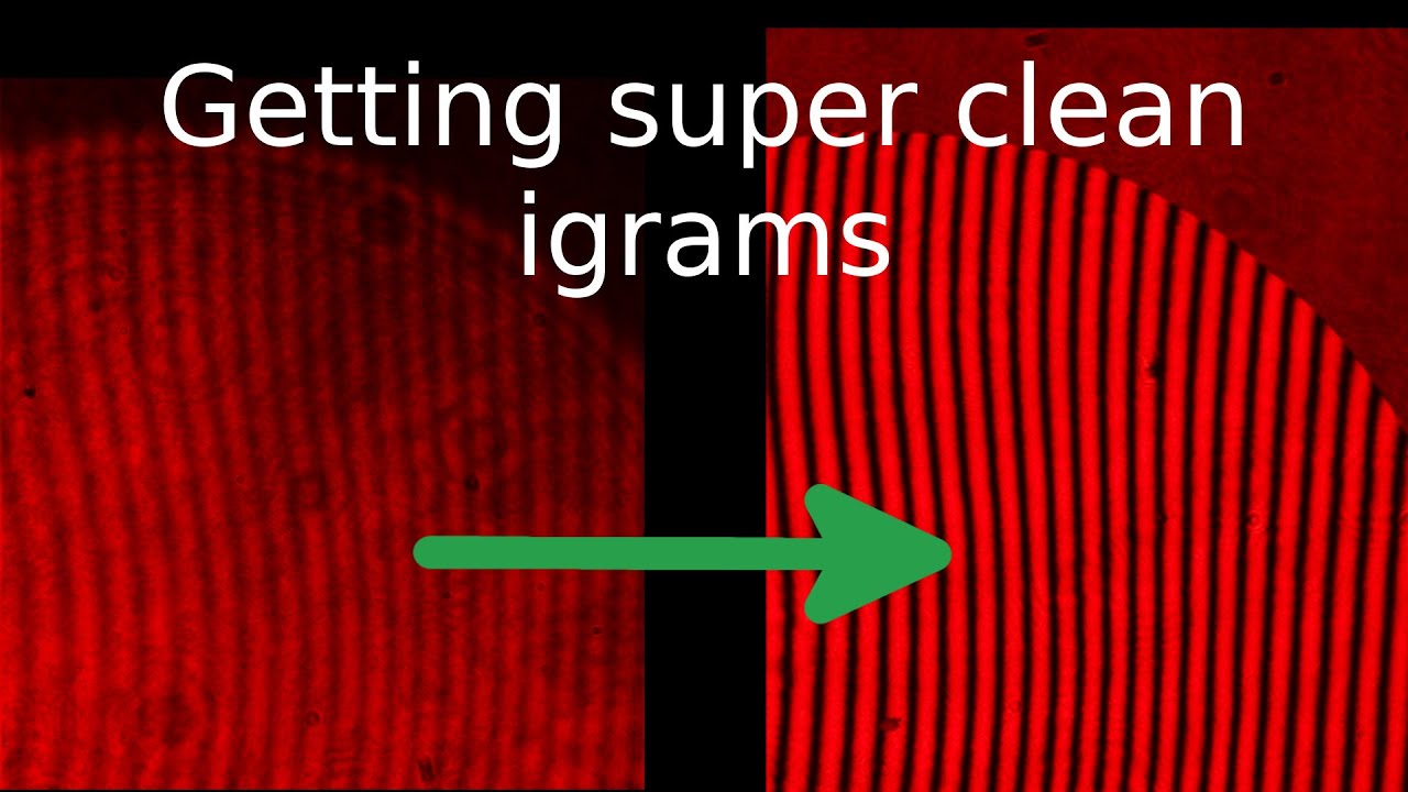 How to get super clean interferograms from your Bath Interferometer - YouTube