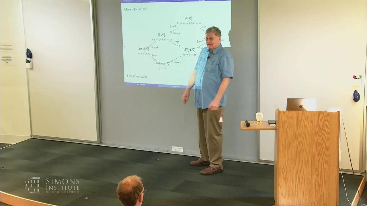 Algebraic Structures in Logic and Query Evaluation 1 - YouTube