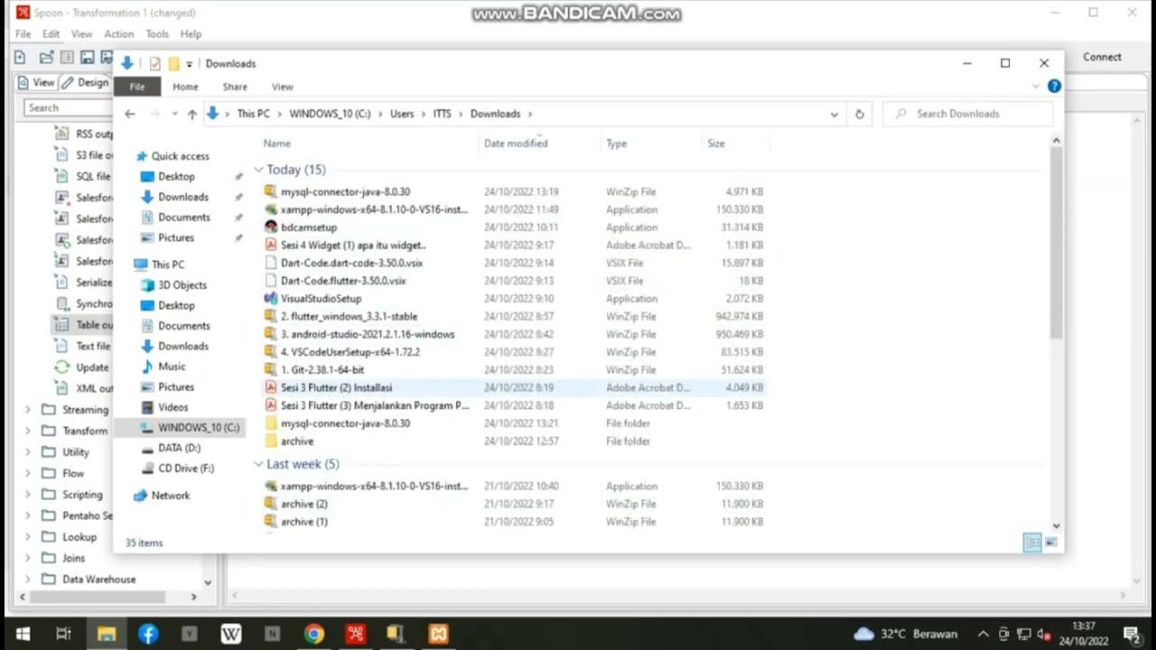 Tutorial Menghubungkan Pentaho Data Integration ke Database MySQL - YouTube