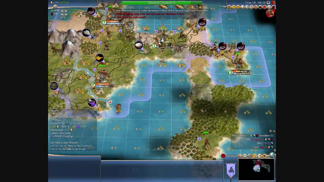 Let's Play Civilization IV - Ragnar 5 - YouTube