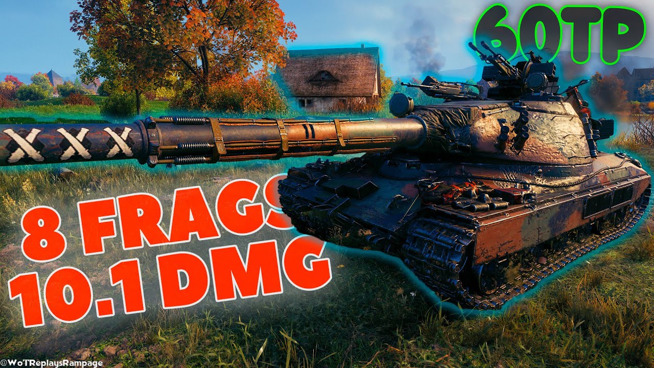 60TP | 10.1K DMG + 8 kills - a close game till the end - YouTube