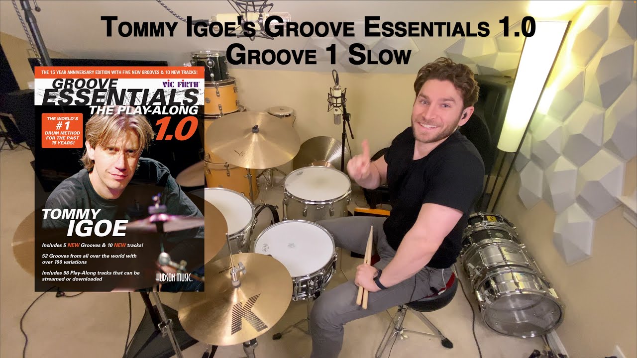 Groove 1 Slow - Tommy Igoe's Groove Essentials 1.0 - YouTube