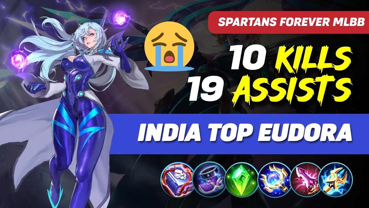 Eudora One Shot Kill Build | 10 Kills and 19 Assists Full damage Build ...