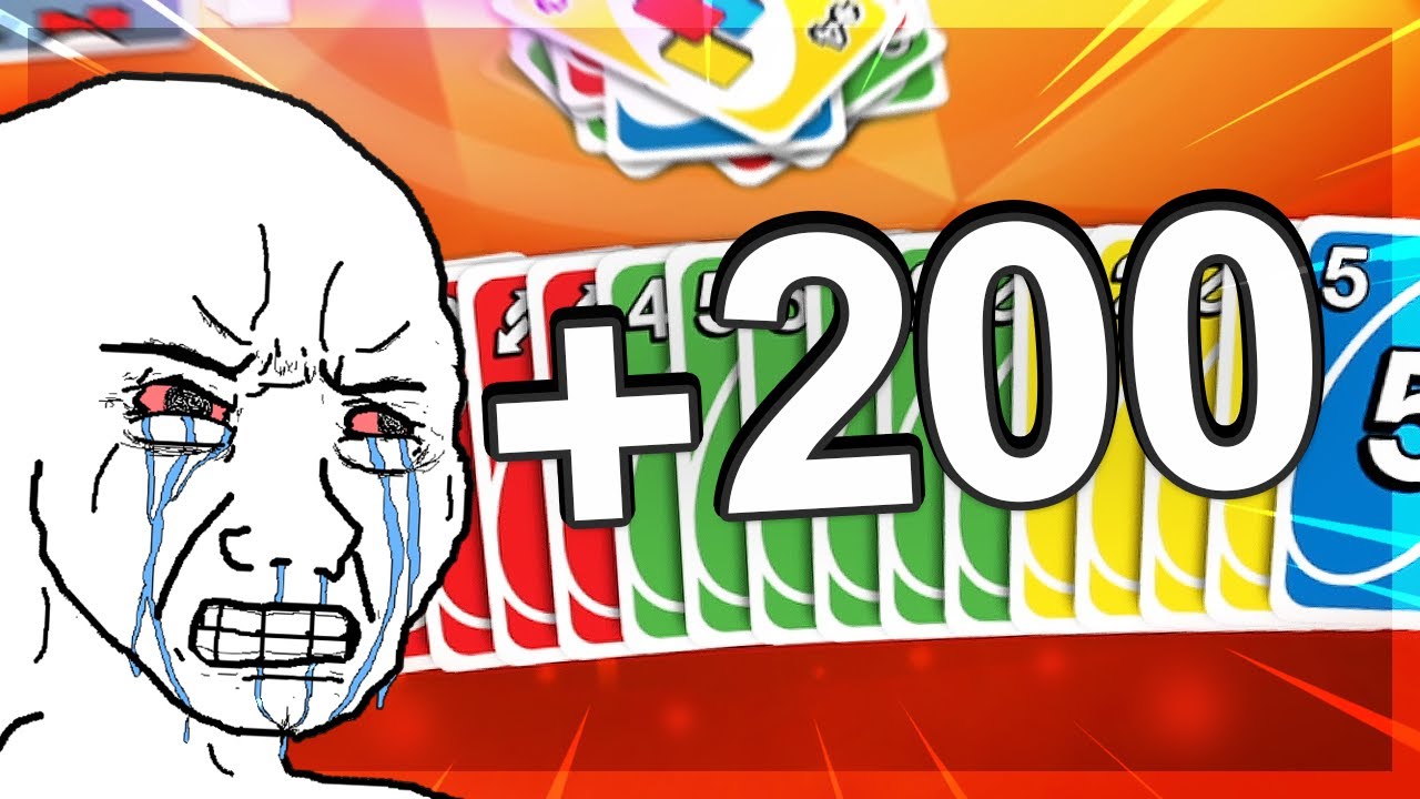 Uno is genuinely the most terrible game ever made - YouTube