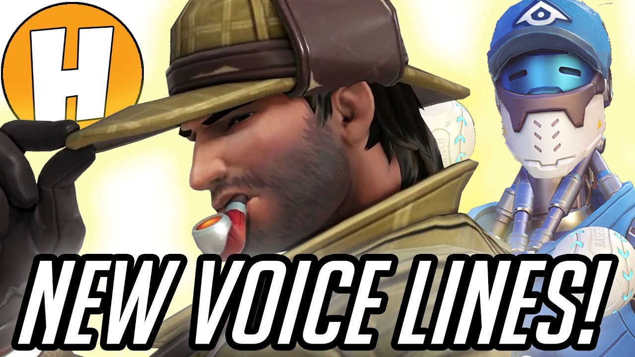 Overwatch Voice Lines - Fastball Zenyatta, Sherlock McCree + Blizzcon ...