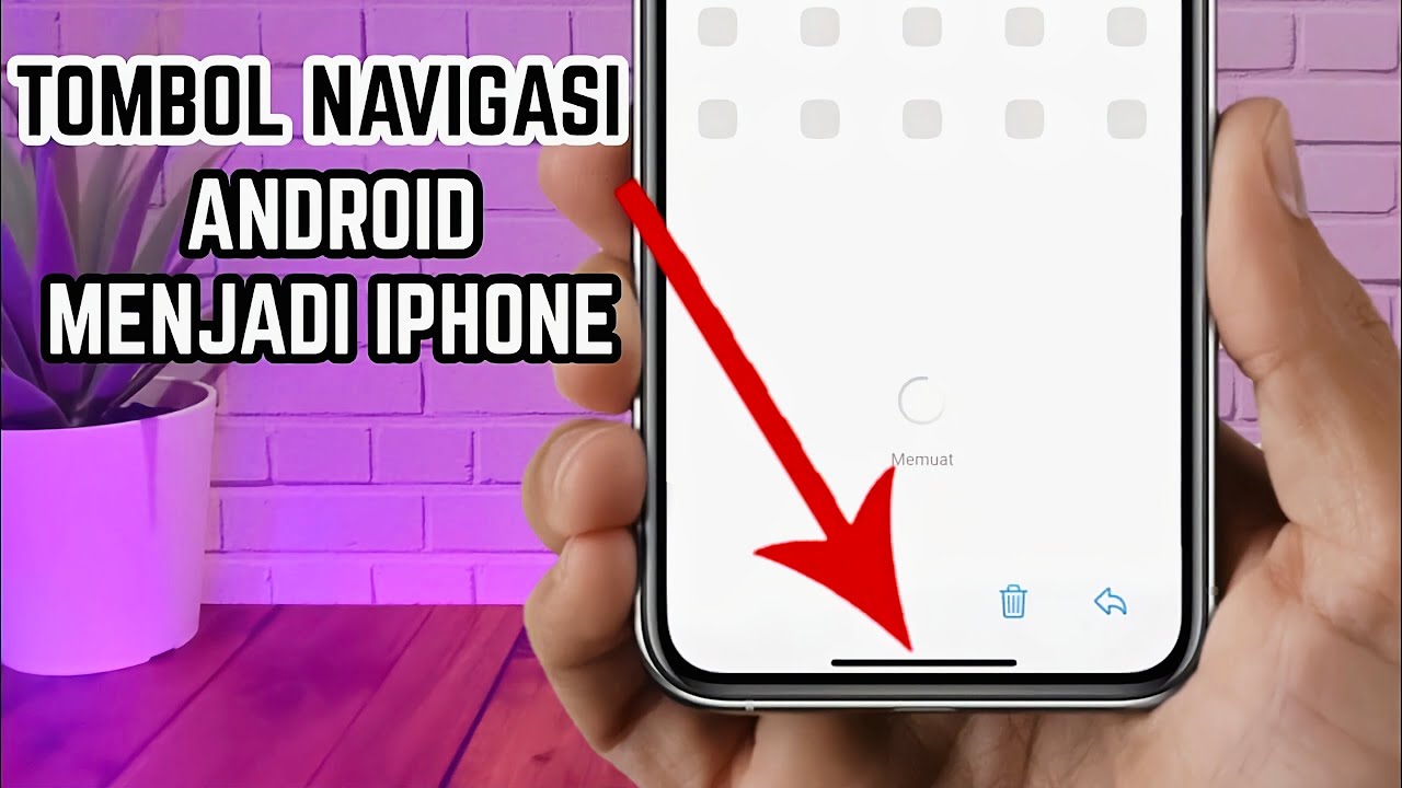 cara merubah tampilan tombol navigasi android menjadi iphone di hp VIVO ...