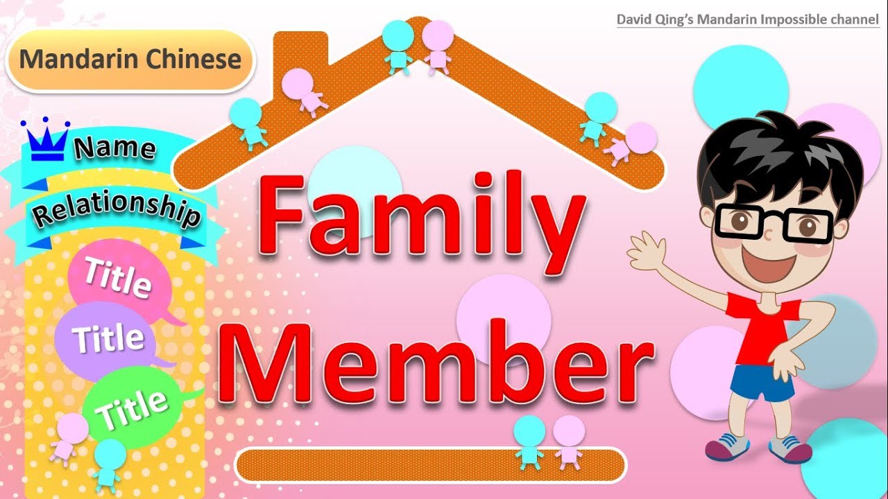 Family Members In Mandarin Chinese Classified Into Five Groups By family-members-in-mandarin-chinese-classified-into-five-groups-by