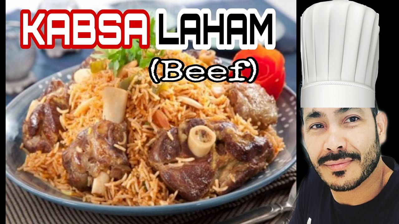 KABSA LAHAM (BEEF) | TRADITIONAL ARABIC SPECIALTY | Papski Edong TV ...