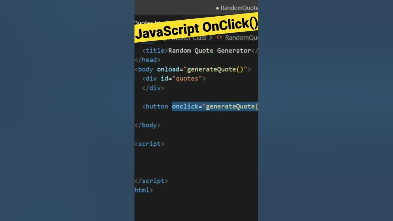 Javascript Onclick Event Javascript Javascripttutorial Zeeshanacademy Coding