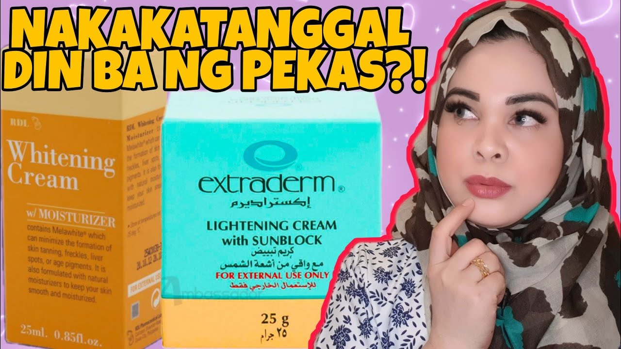RDL WHITENING CREAM & EXTRADERM LIGHTENING CREAM TATALAB KAYA SA PEKAS ...