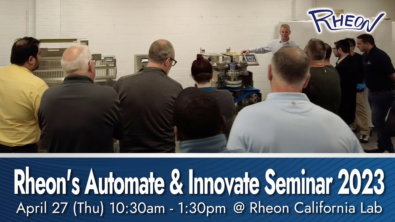 Rheon's Automate & Innovate Seminar 2023 - YouTube