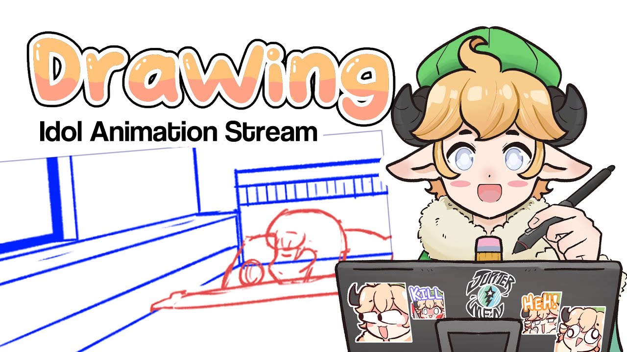 【Drawing】Working on this animation because there is so much to do ...
