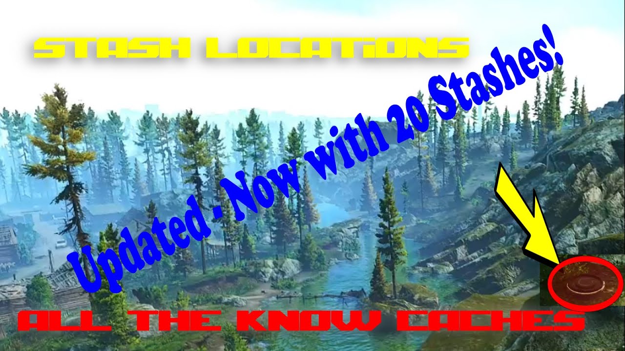 ALL NEW Lighthouse Stash Locations (20 of them!) - Escape from Tarkov ...