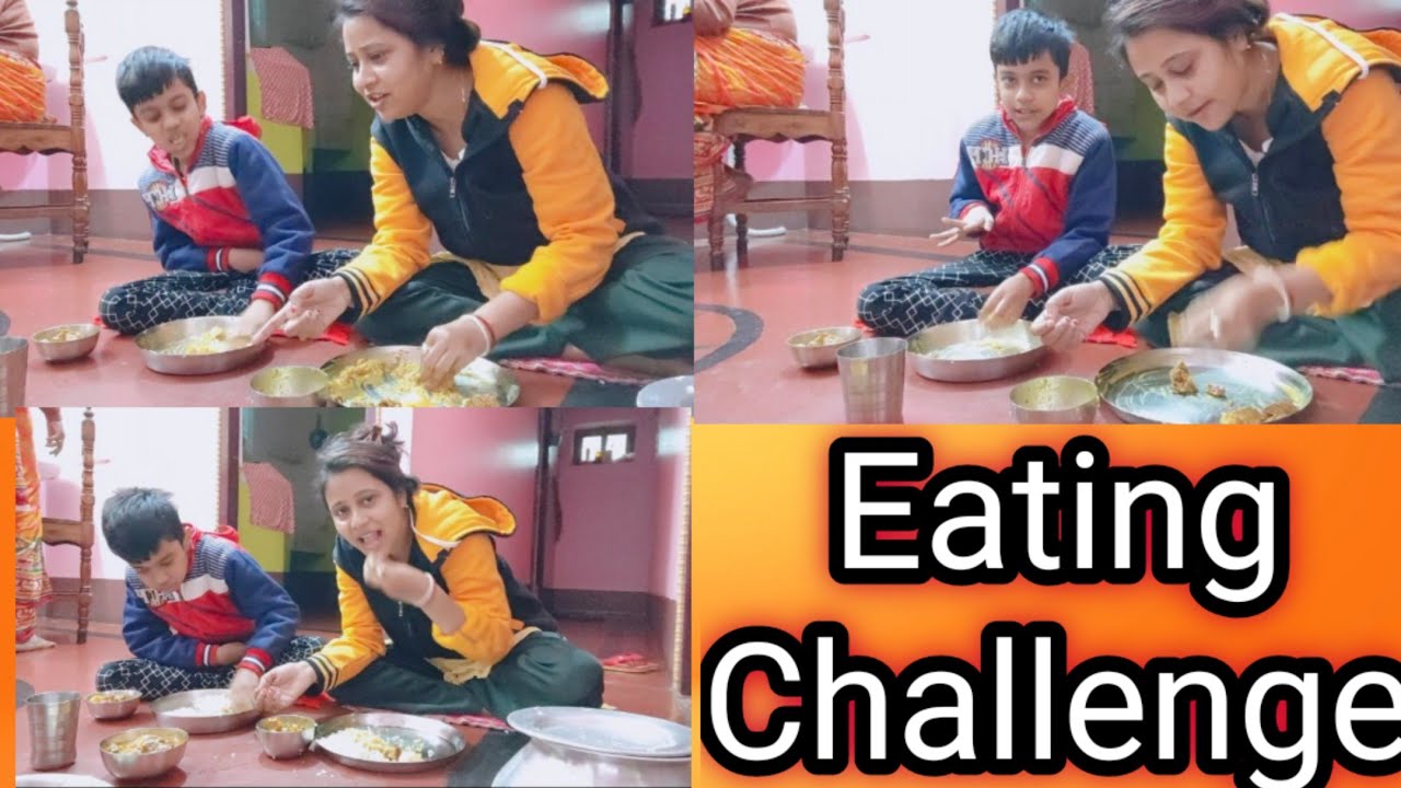 Eating challenge || challenge video || prity vlog || - YouTube