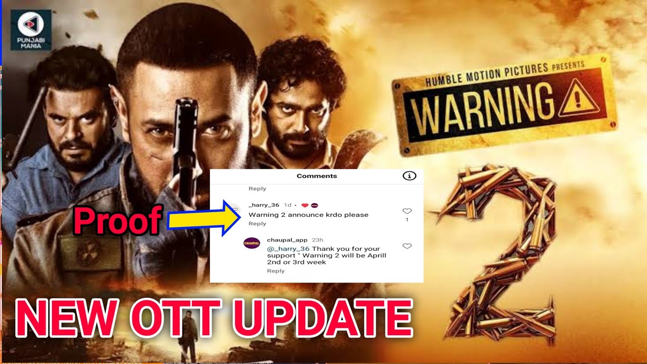 Warning 2 OTT Release Date | Warning 2 OTT Platform - YouTube