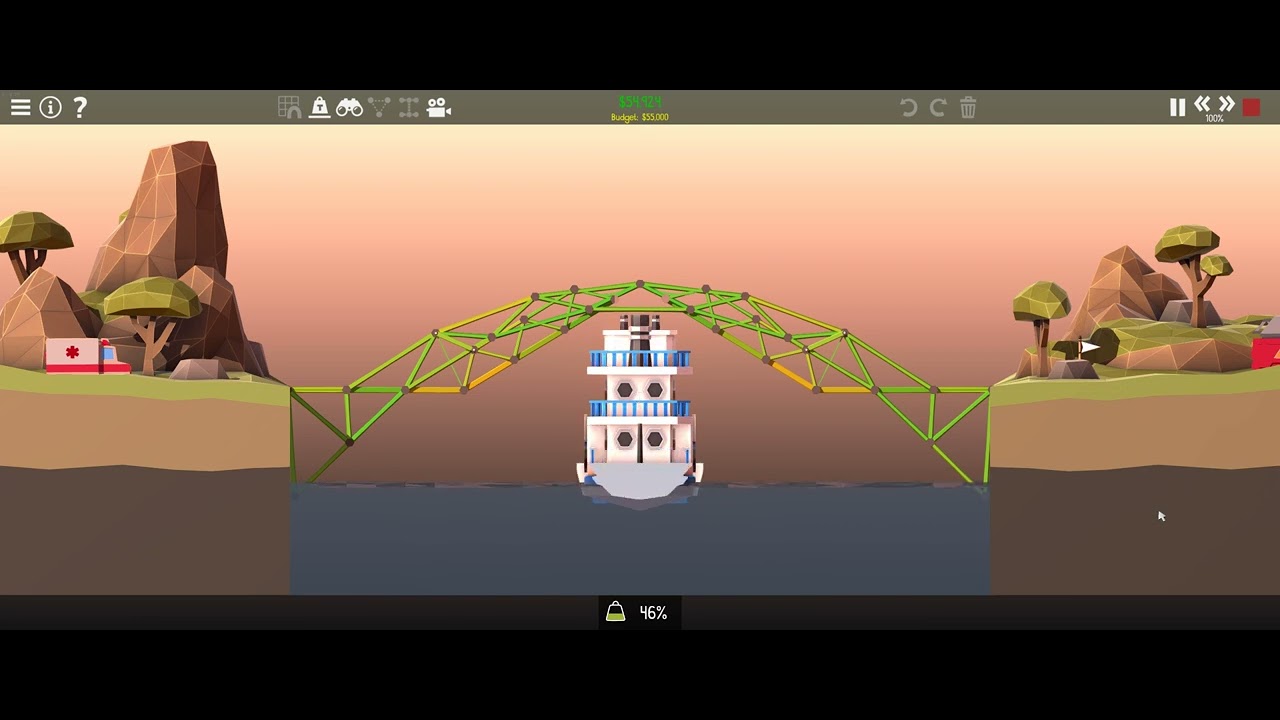 Poly Bridge 2 - Level 3-12 - YouTube