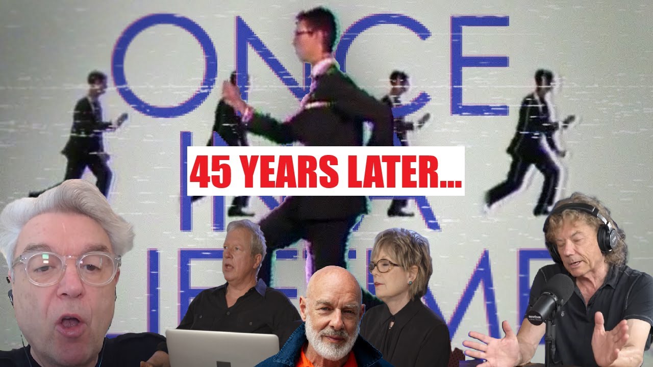 TALKING HEADS and Brian Eno REUNITE to REACT to "Once in a Lifetime ...