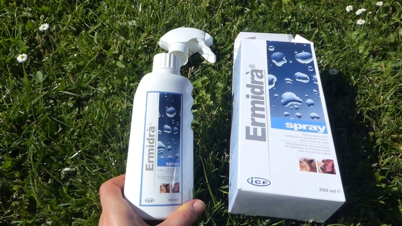MP Labo Ermidra Spray Sécheresse cutanée - ZOOMALIA - YouTube