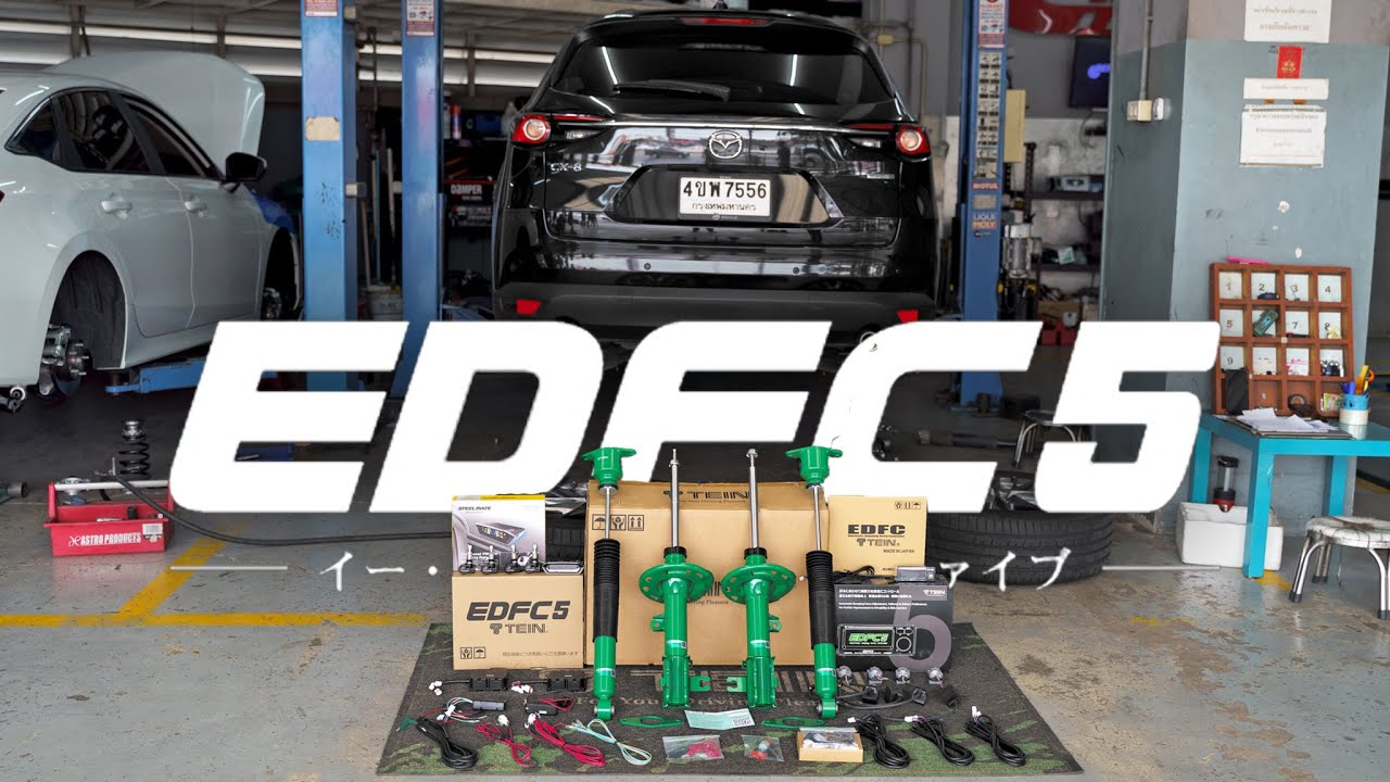 Tein Endurapro Plus + EDFC5 ติดตั้ง Mazda CX-8 - YouTube