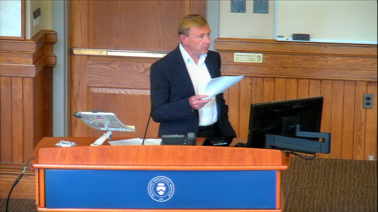 Lecture: Graham Ward | 2018 Annual Karl Barth Conference - YouTube