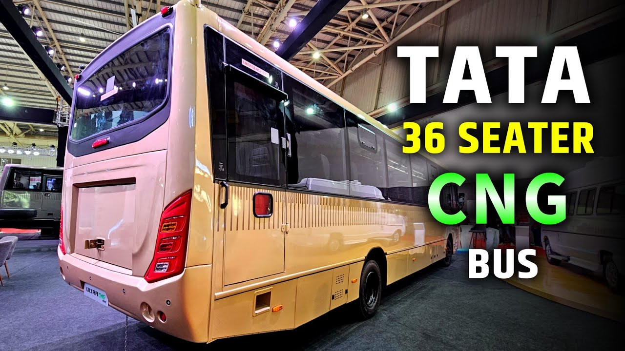 TATA 36 SEATER CNG AC BUS | REVIEW - YouTube