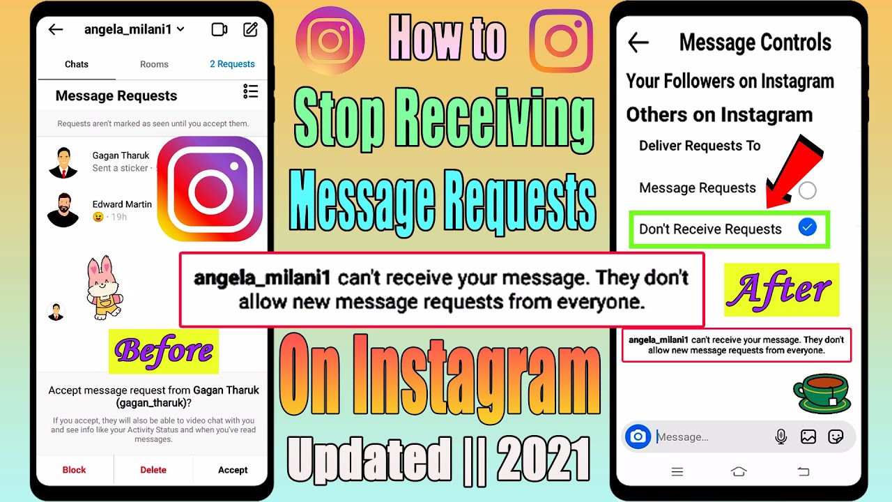 How To Stop Receiving Message Request On Instagram 2021 Turn Off how-to-stop-receiving-message-request-on-instagram-2021-turn-off