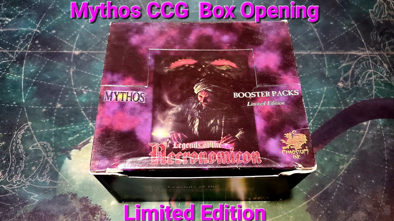 Mythos CCG Box Opening! - YouTube