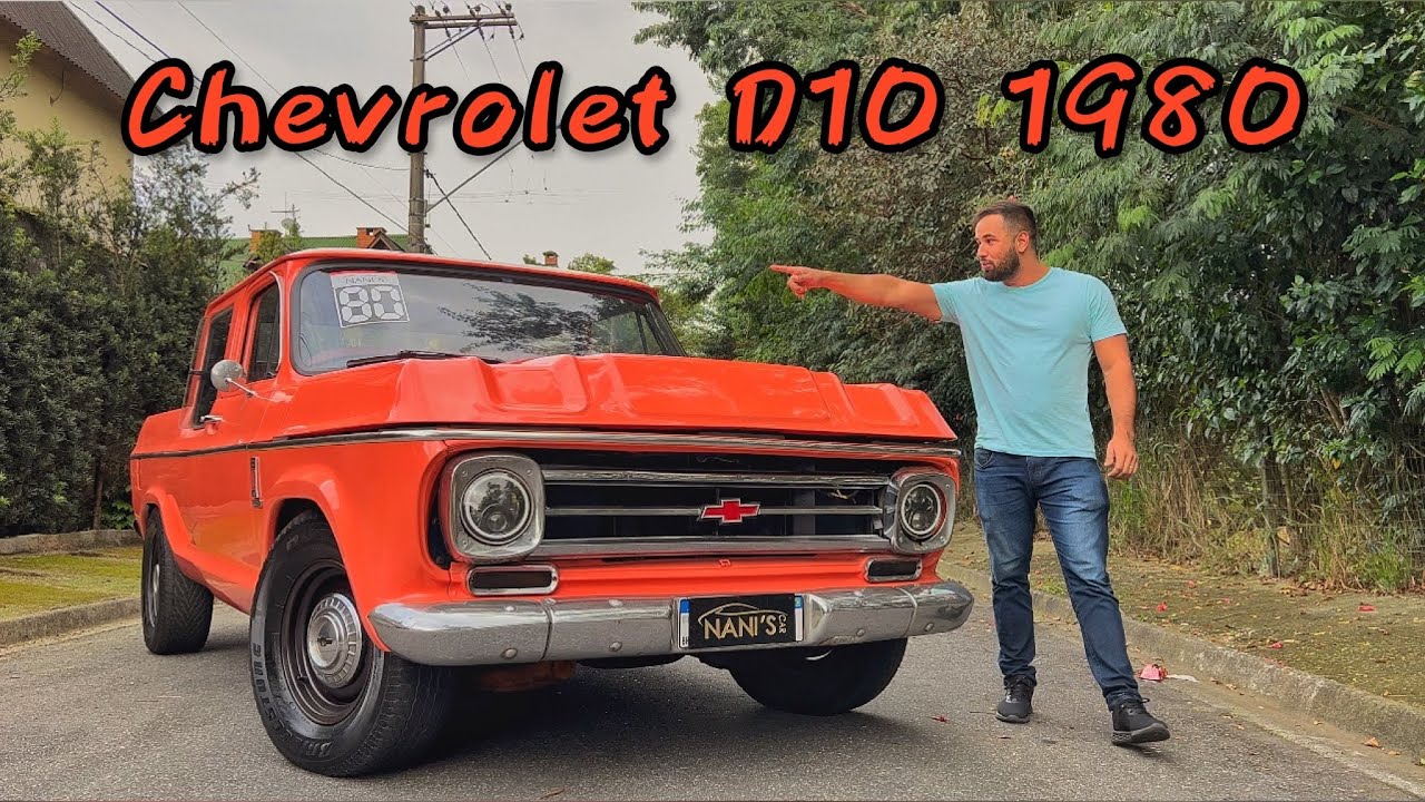 Chevrolet D10 cabine dupla 1980 - Apresentando o carro - YouTube