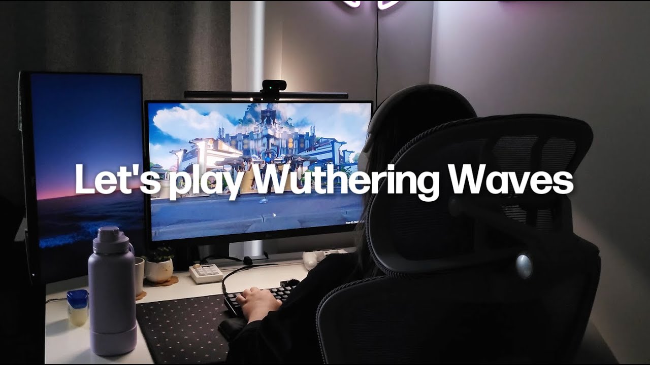 chill weekend with wuthering waves 🥰 | gaming keyboard, typing game ...