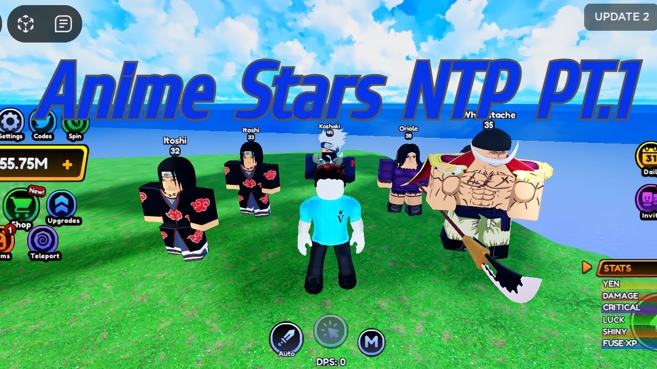 Anime Stars NTP PT.1 - YouTube