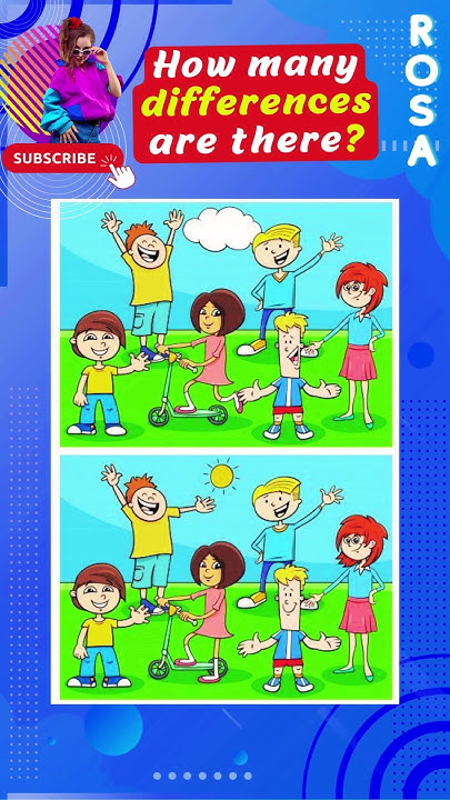 Spot the Difference Game 👀 : Test Your Observation Skills! 😃 | Play ...