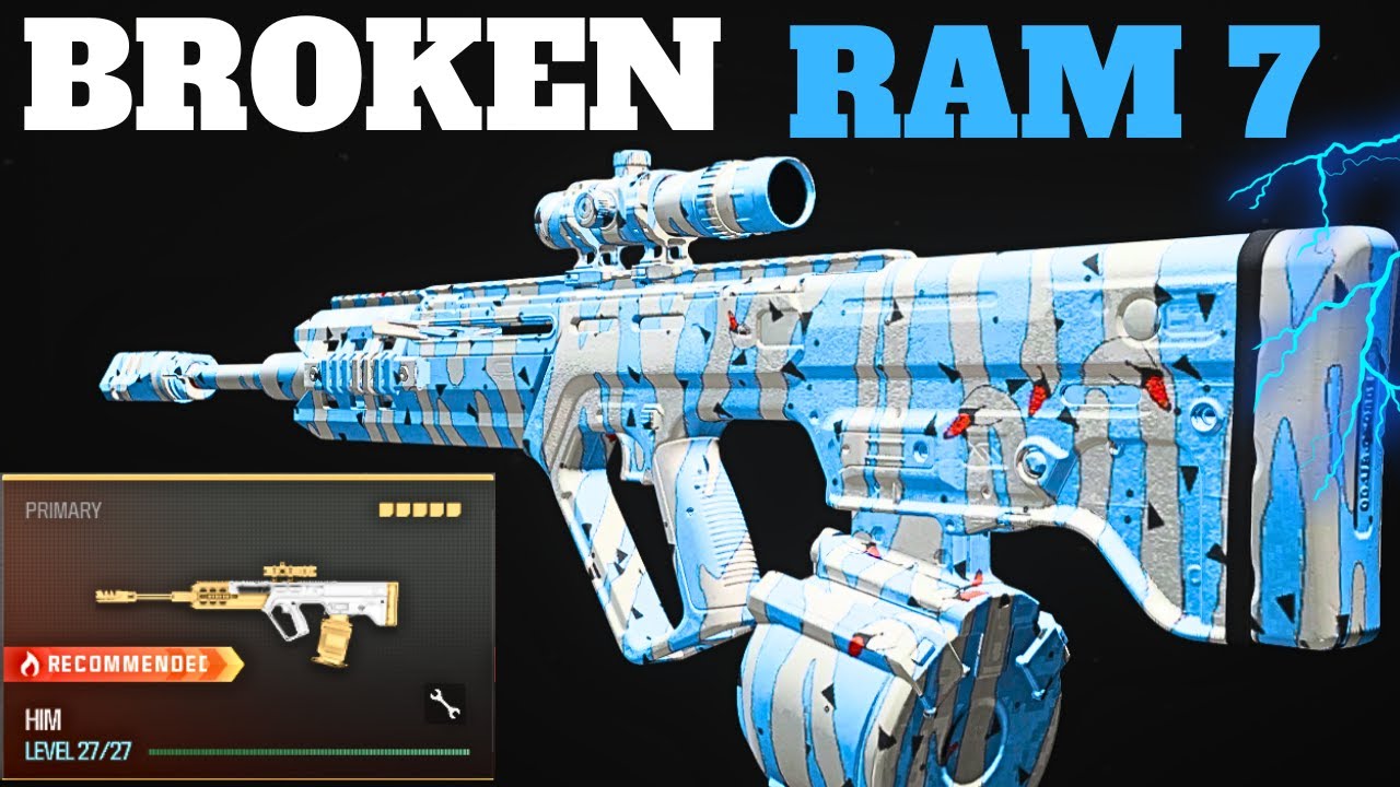 Most *BROKEN* RAM 7 Loadout In Warzone 3 (RAM 7 Meta Class Setup) - YouTube