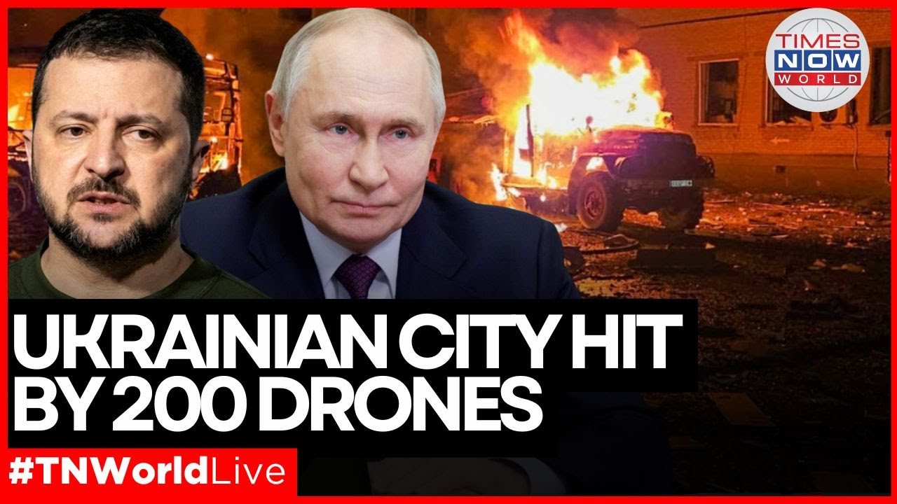 LIVE | Russia Unleashes Devastating Drone Barrage on Kropyvnytskyi ...