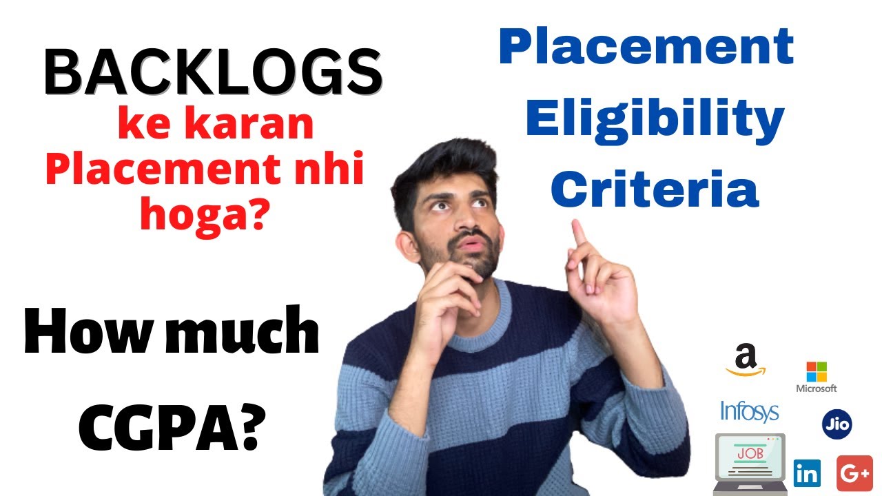 Eligibility Criteria for College Placements | How to get Placements ...