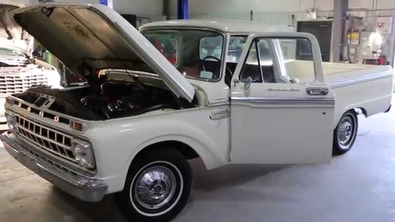 1965 Ford F100 Custom Cab For Sale~Survivor~352 V8~3 Speed Manual w ...