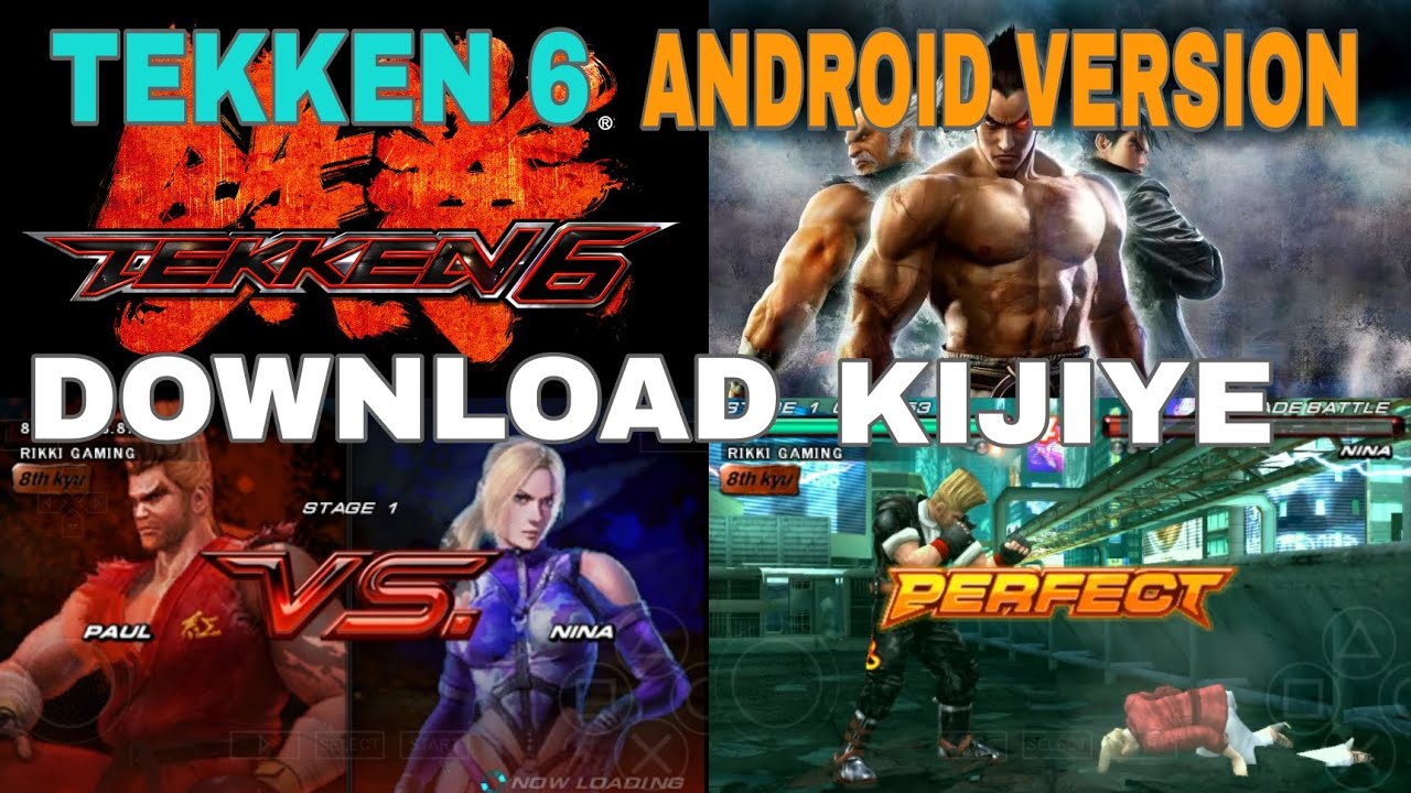 TEKKEN 6 | DOWNLOAD ANDROID DEVICE | APK FILE - YouTube