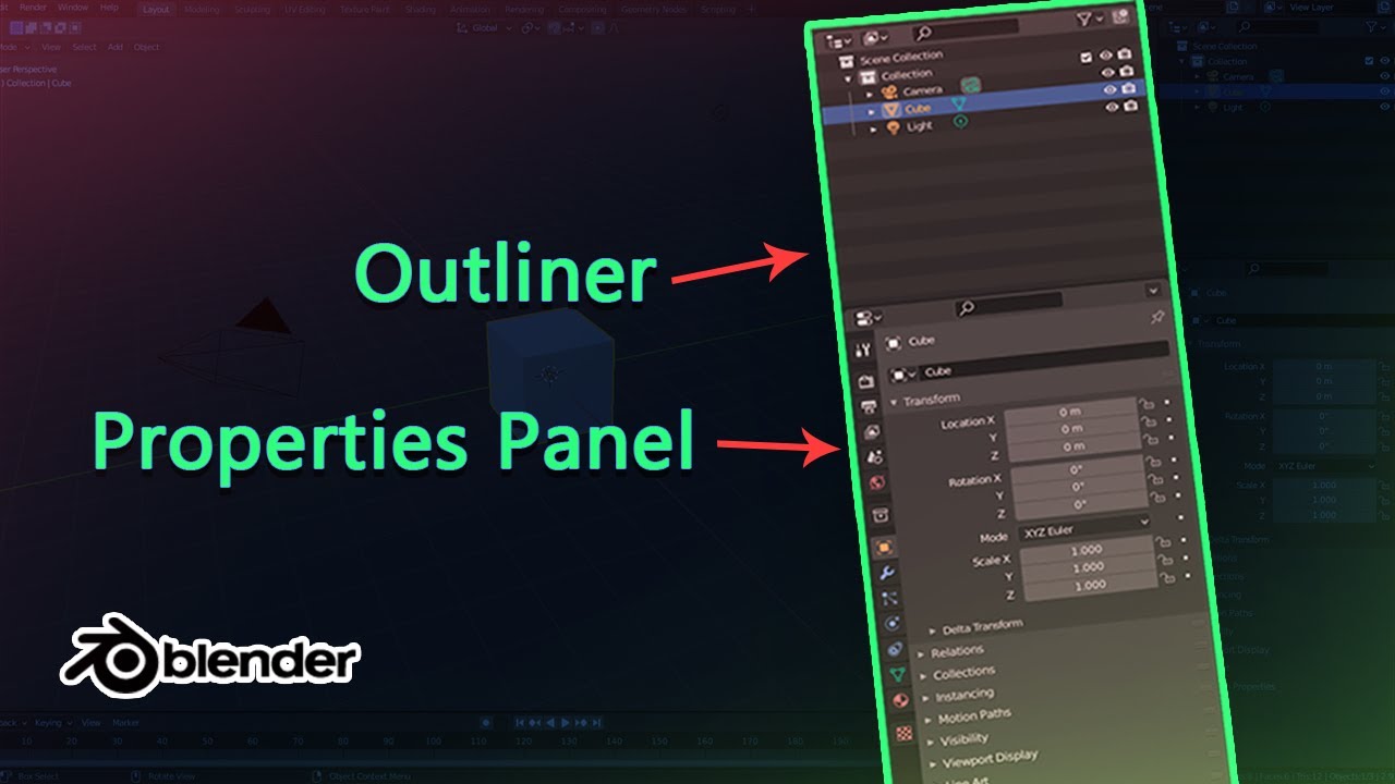 Outliner And Properties Panel In Blender 3D Wavehile YouTube outliner-and-properties-panel-in-blender-3d-wavehile-youtube